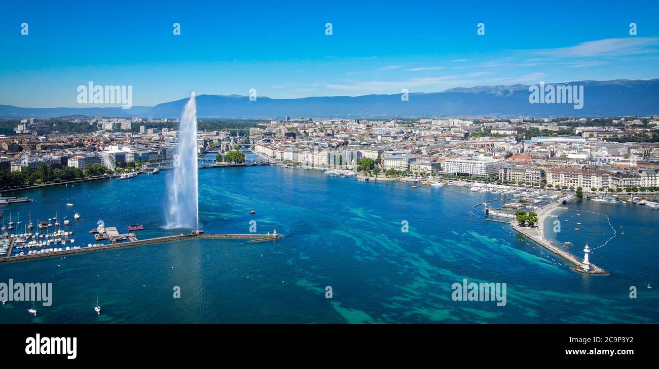 Geneva switzerland general overview hi-res stock photography and images ...