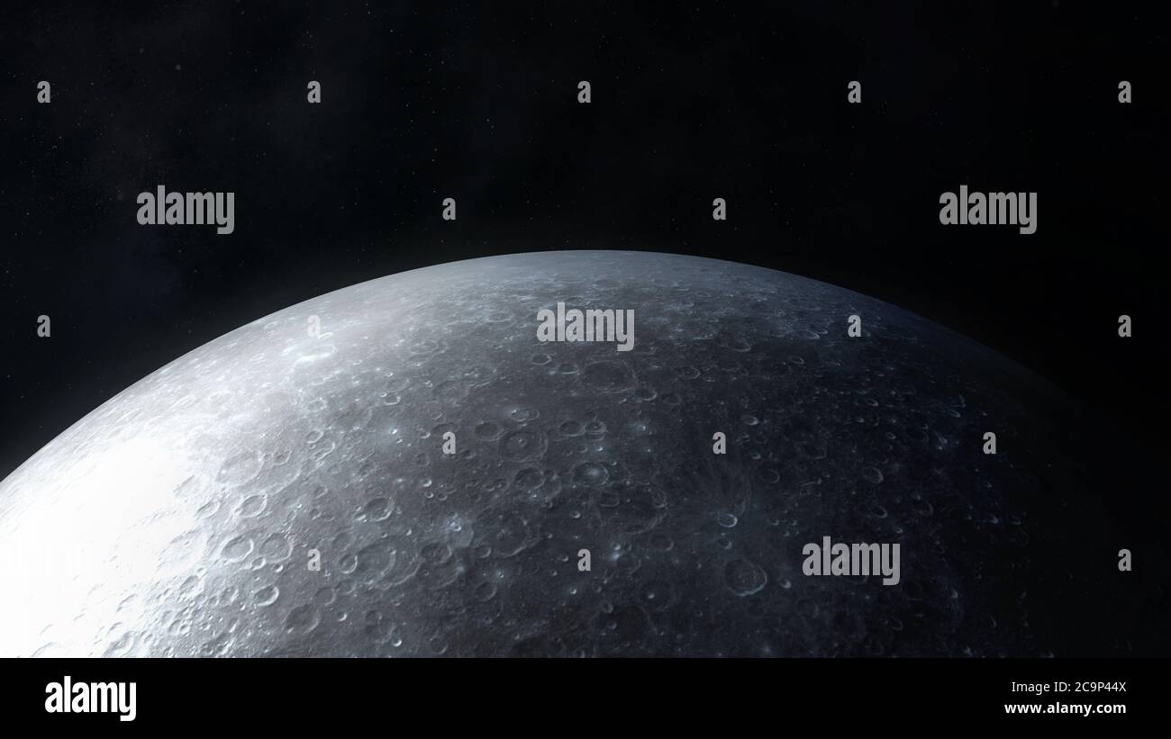 Moon surface close up hi-res stock photography and images - Alamy