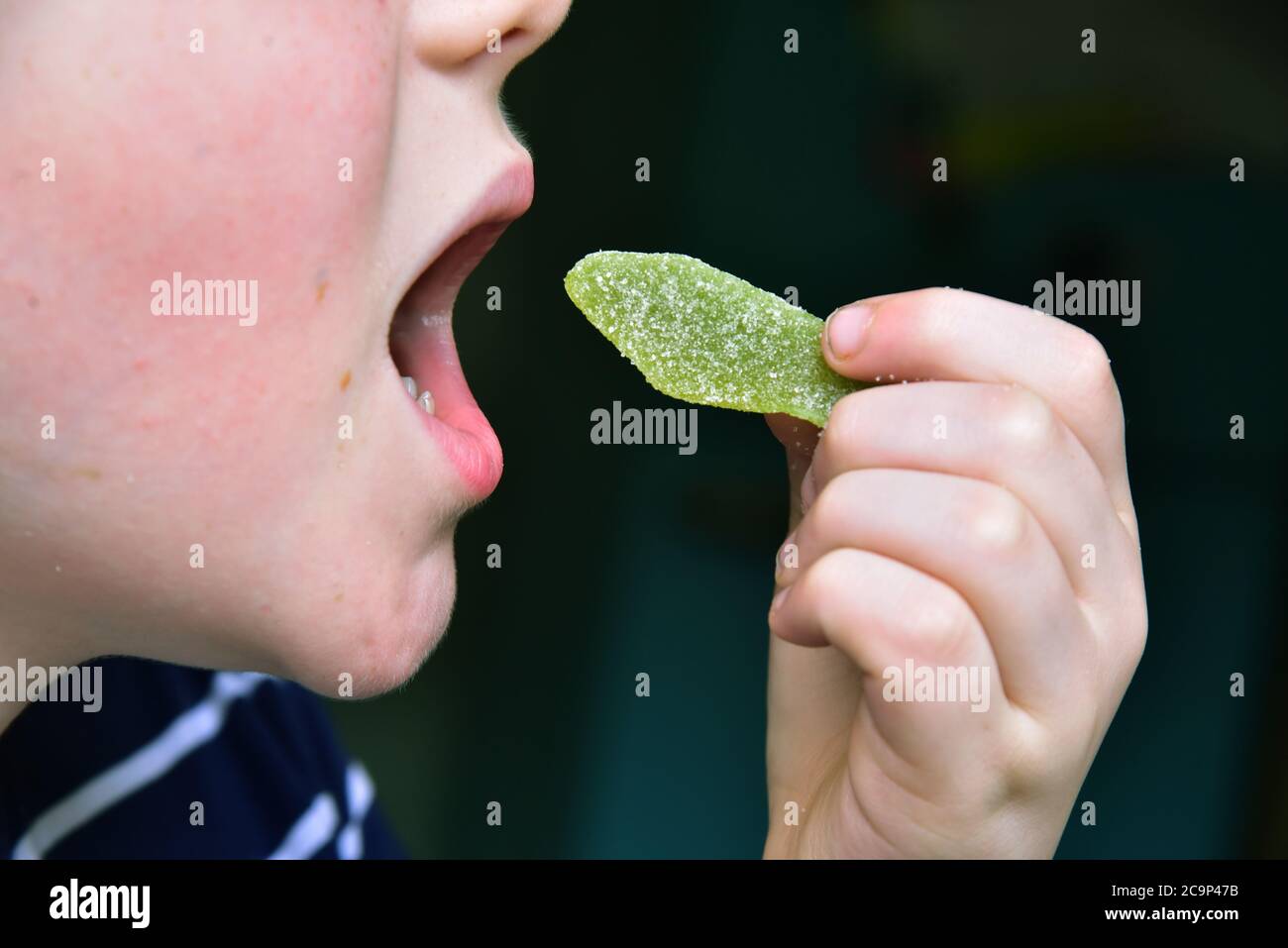 Fizzy fish made with natural colours and flavours hi-res stock ...