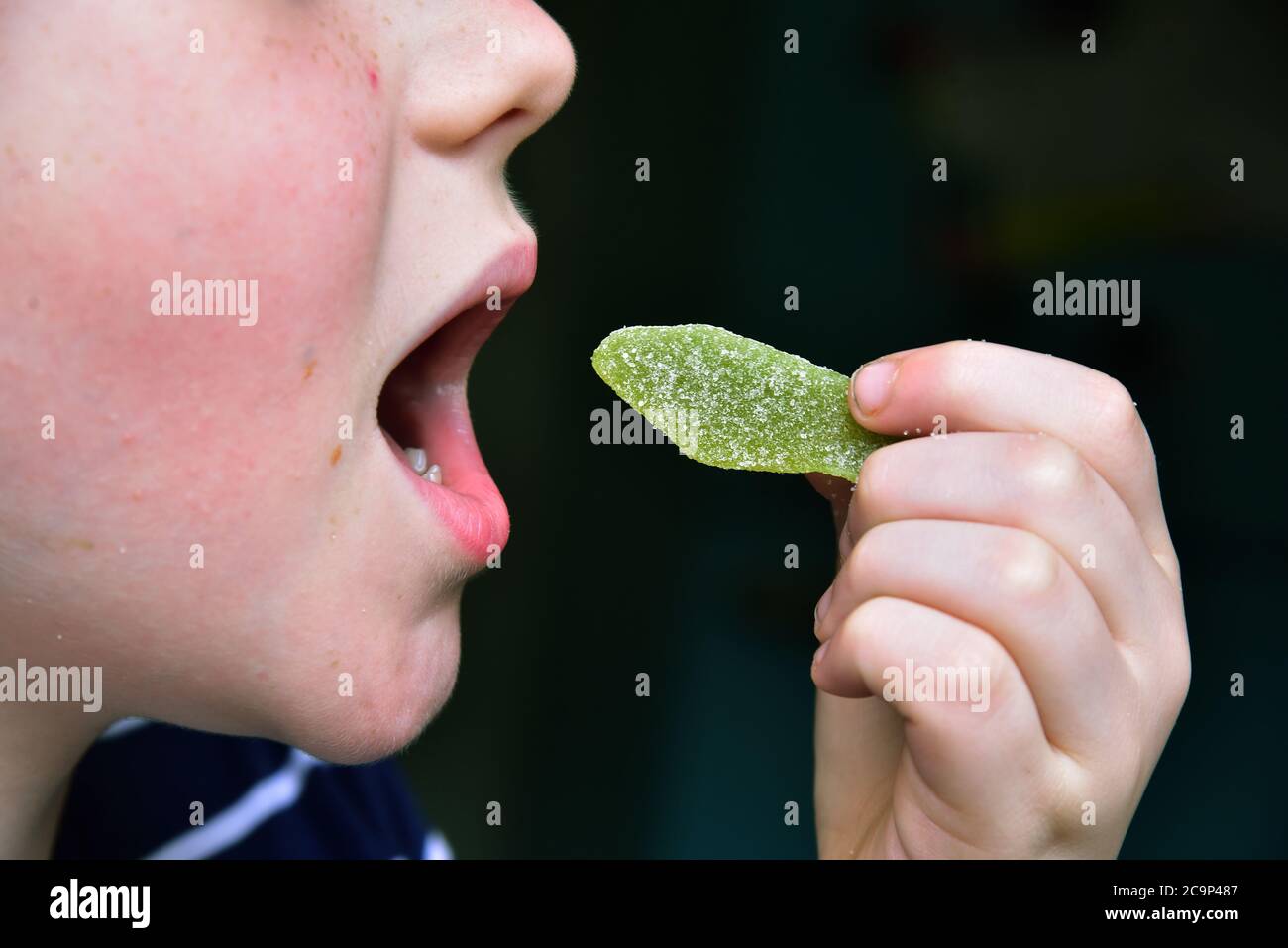 Fizzy fish made with natural colours and flavours hi-res stock ...