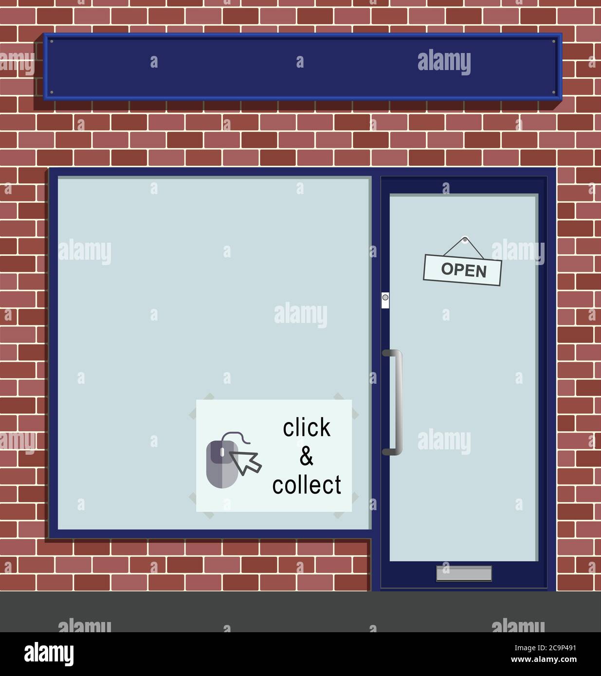 Sign notice trading trade shop Stock Vector Images - Alamy