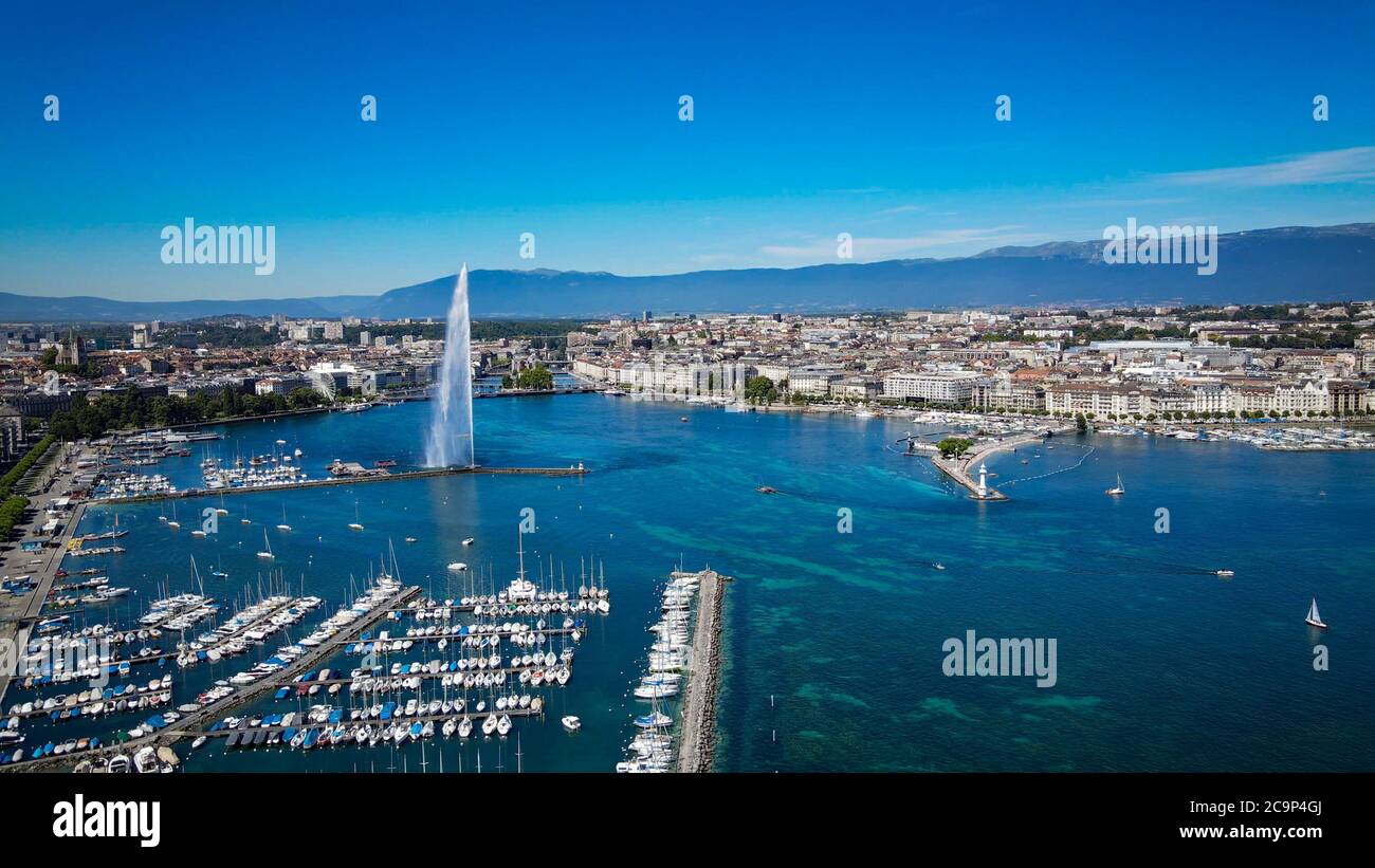 Geneva switzerland general overview hi-res stock photography and images ...