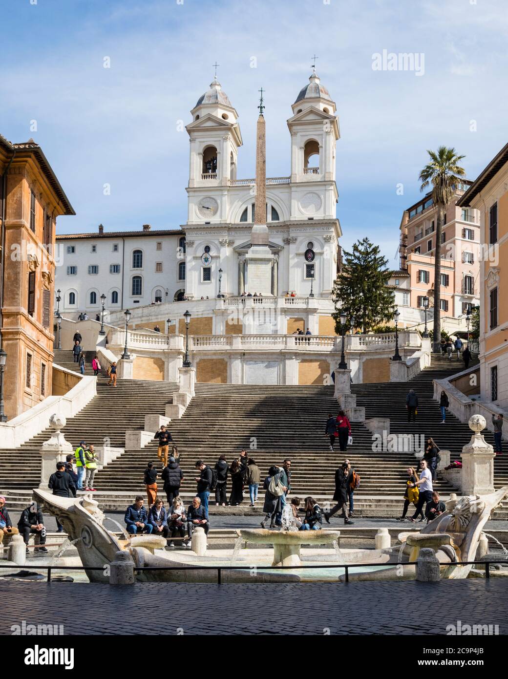 The Spanish Steps, Rome, Italy Stock Photo - Alamy