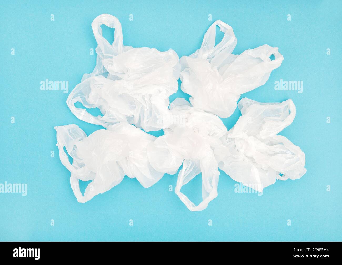 Blue plastic recycling bags hi-res stock photography and images - Alamy
