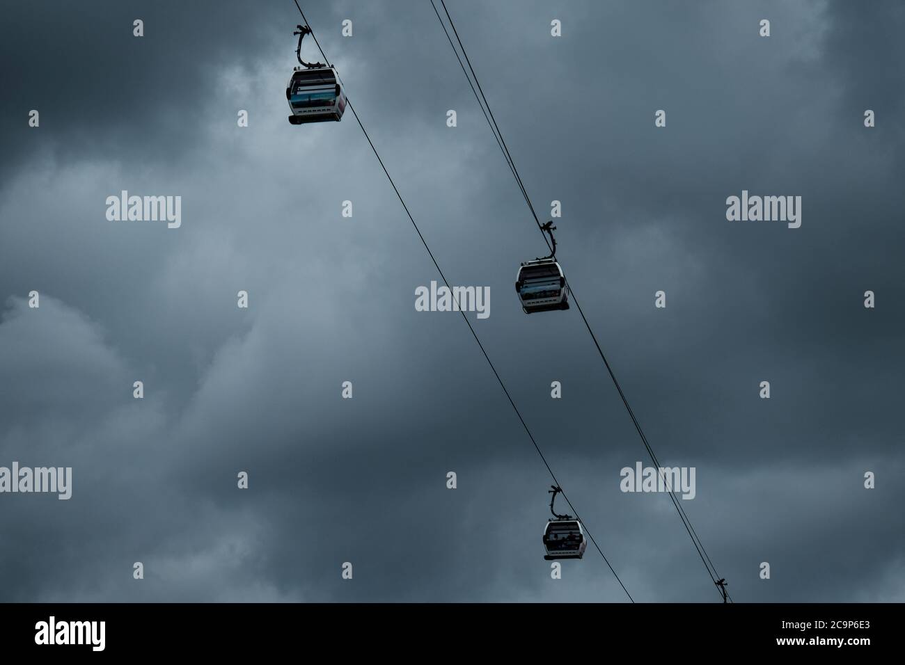London Cable Car Stock Photo - Alamy