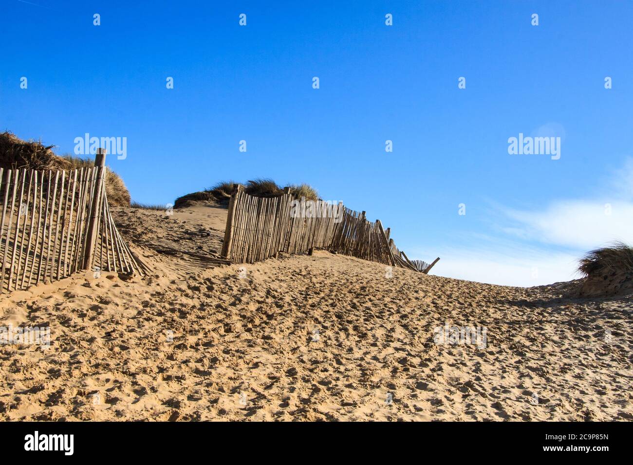 Formby beach footprints hi-res stock photography and images - Alamy