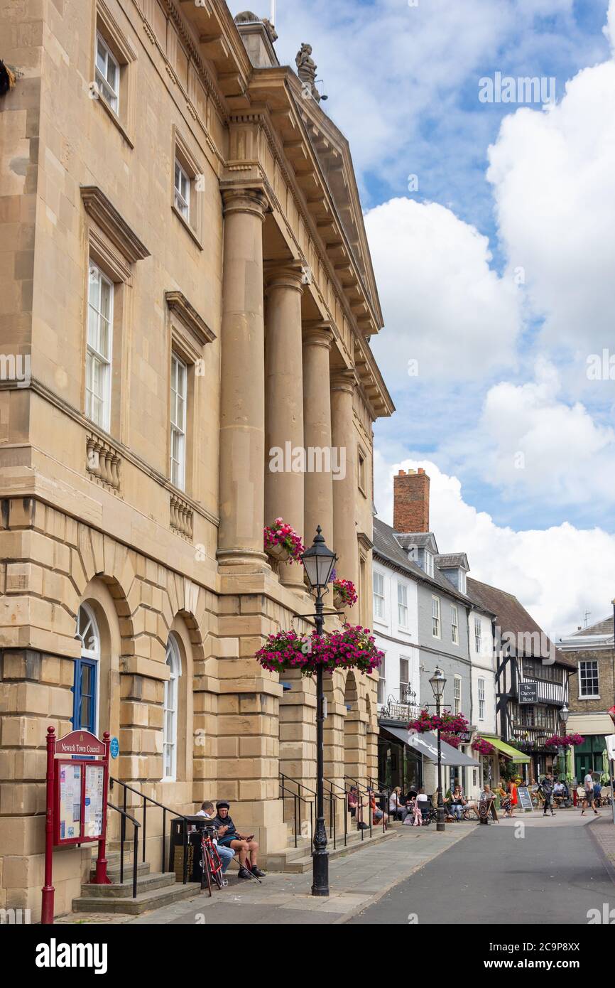 The Town Hall & Museum, Market Place, Newark-on-Trent, Nottinghamshire ...