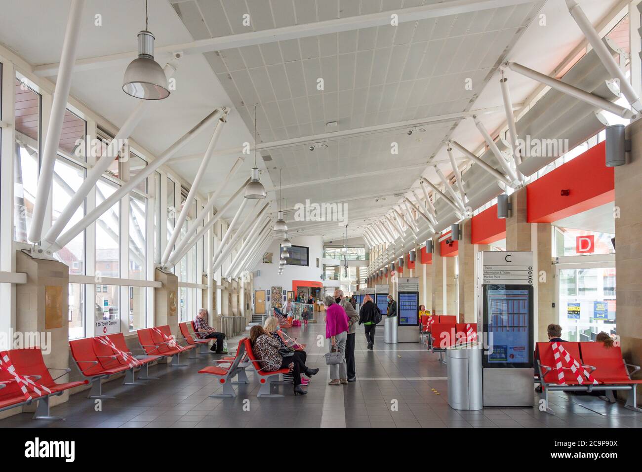 Bus station interior hi-res stock photography and images - Alamy