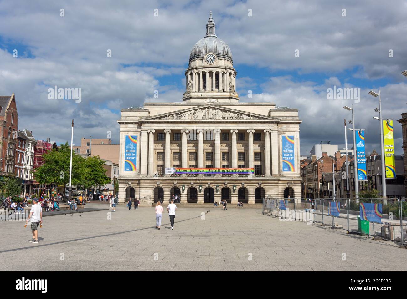 The Council House, Old Market Square, Nottingham, Nottinghamshire ...