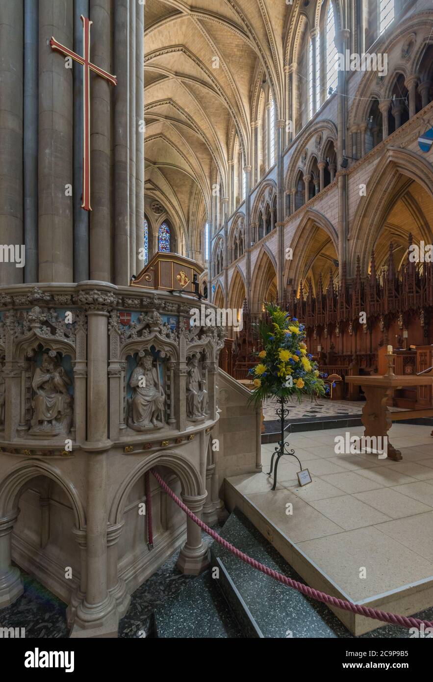 Truro Cathedral Interior High Resolution Stock Photography and Images ...