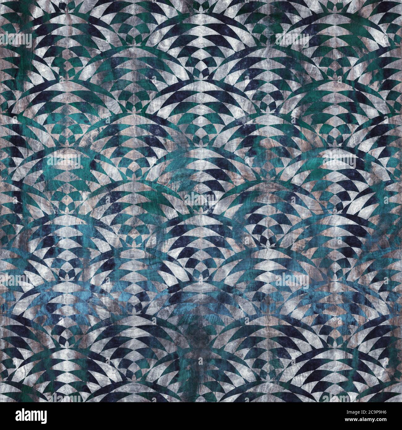 Seamless blue texture grungy repeat pattern swatch Stock Photo - Alamy