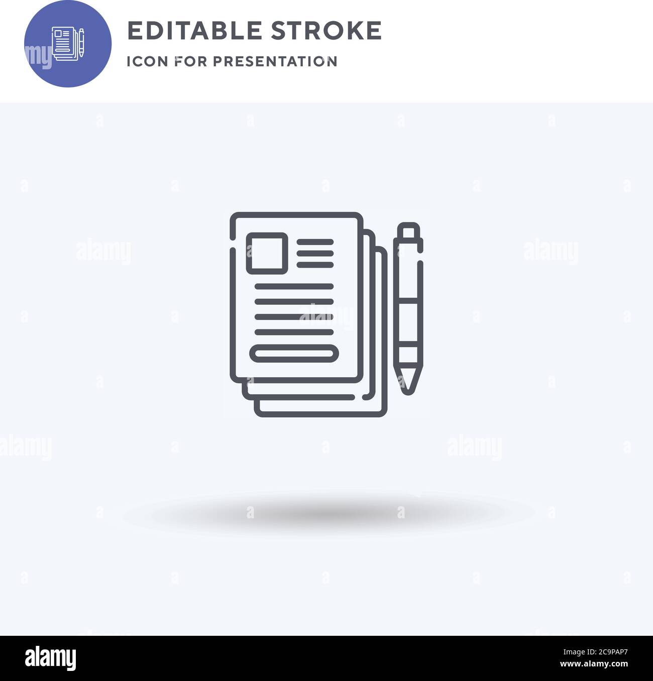 Test icon vector, filled flat sign, solid pictogram isolated on white ...