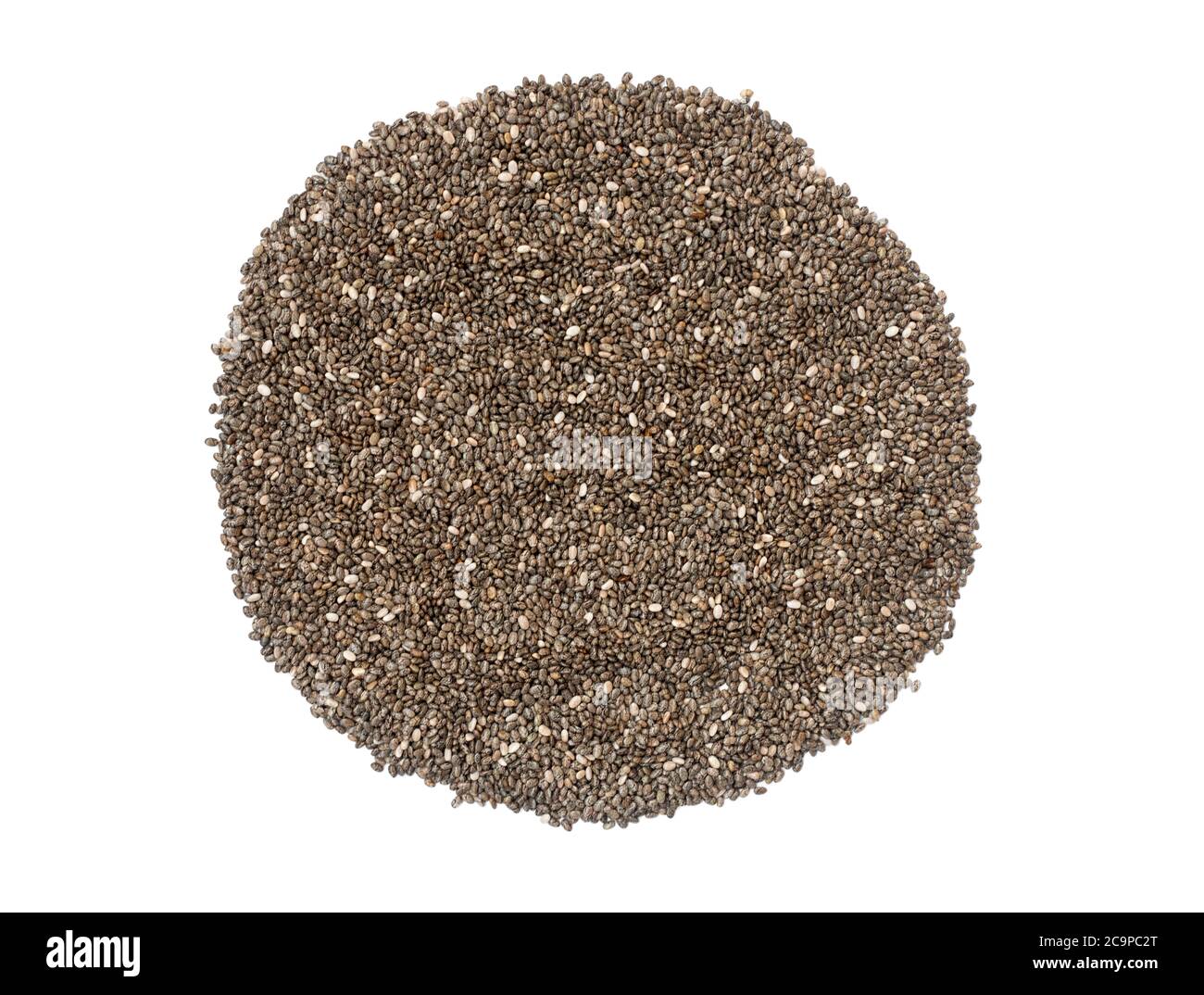 Color and detail of chia seeds hi-res stock photography and images - Alamy
