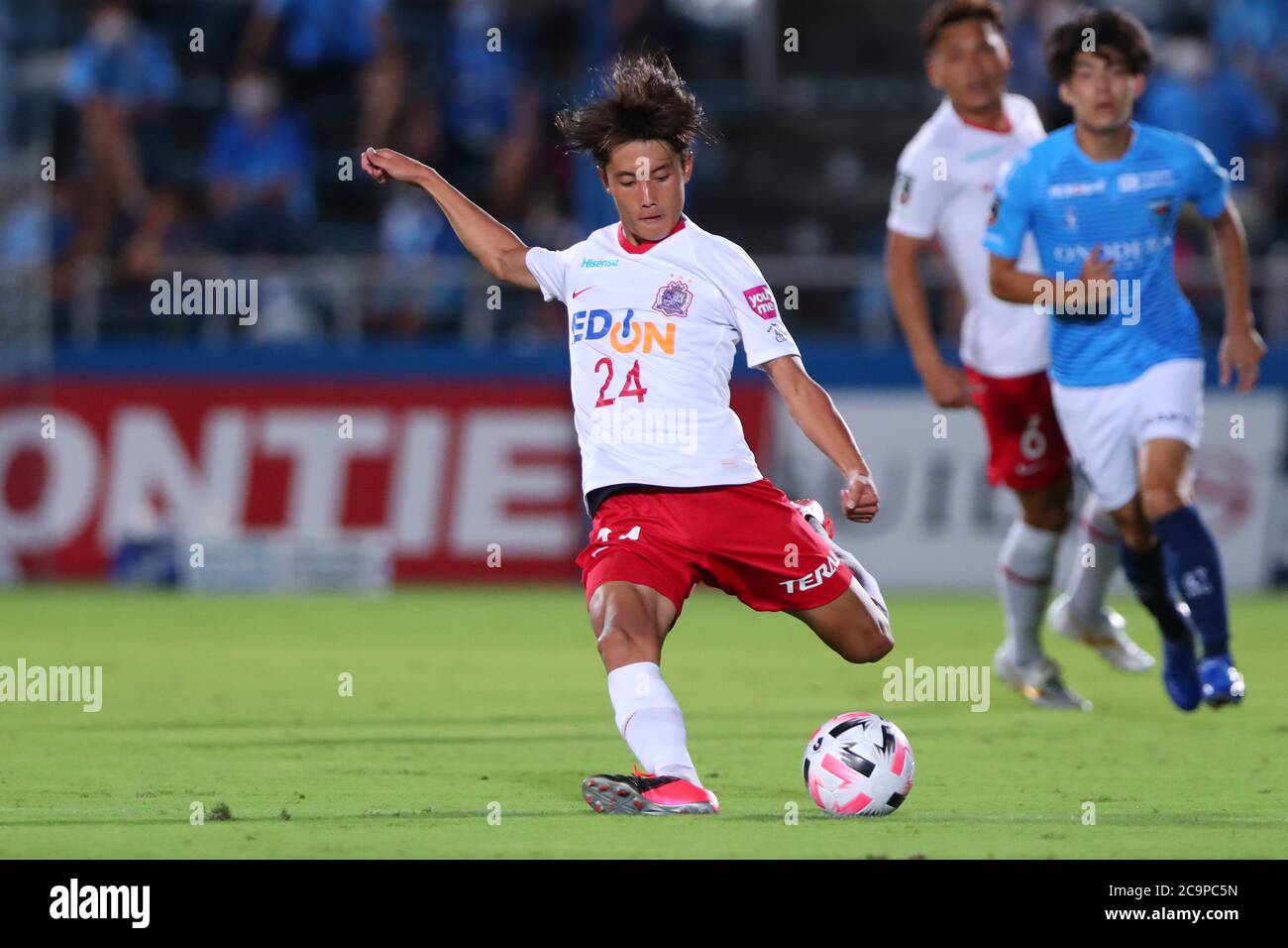 NHK Spring Mitsuzawa Football Stadium, Kanagawa, Japan. 1st Aug, 2020 ...