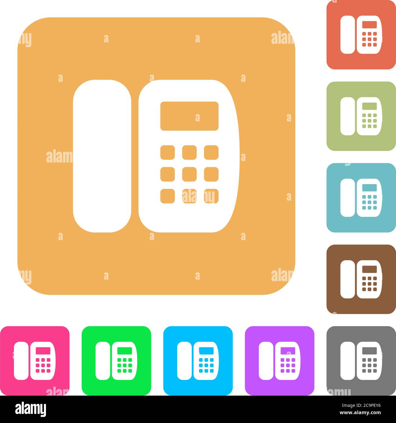 Curved desk Stock Vector Images - Alamy