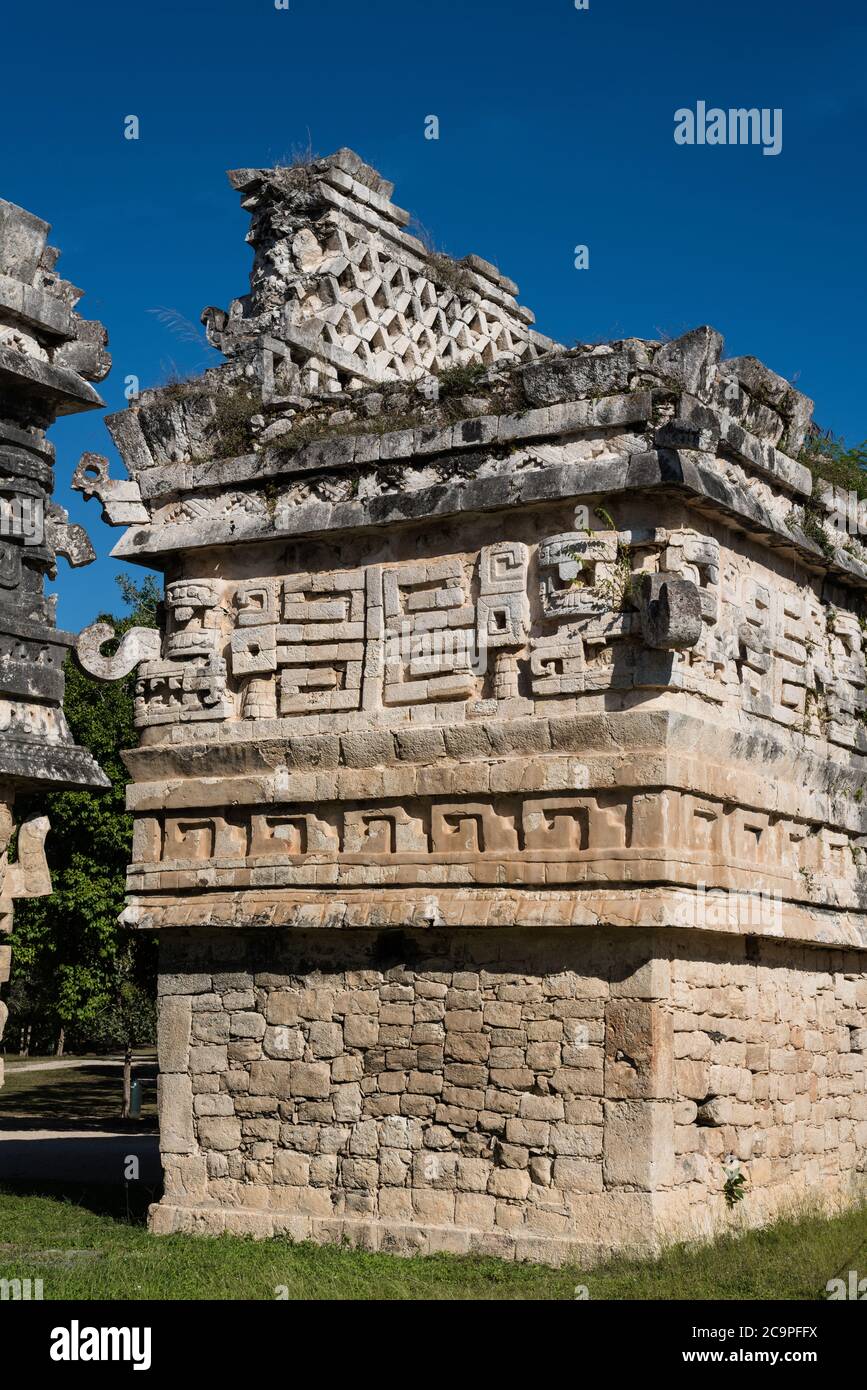 The Iglesia or Church in the Nunnery Complex in the ruins of the great ...