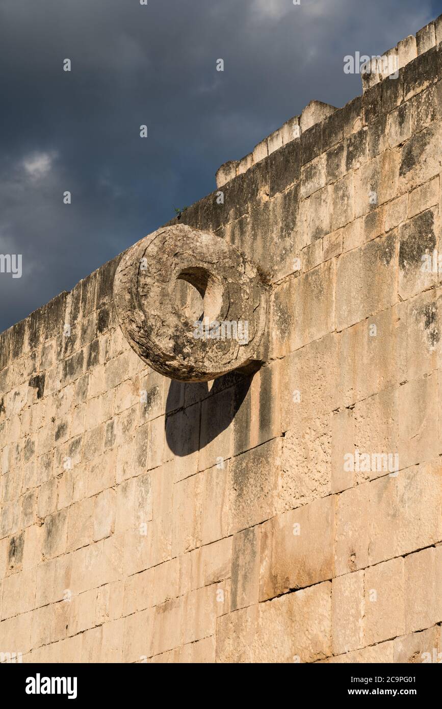 Mexico city stone ball court hi-res stock photography and images - Alamy
