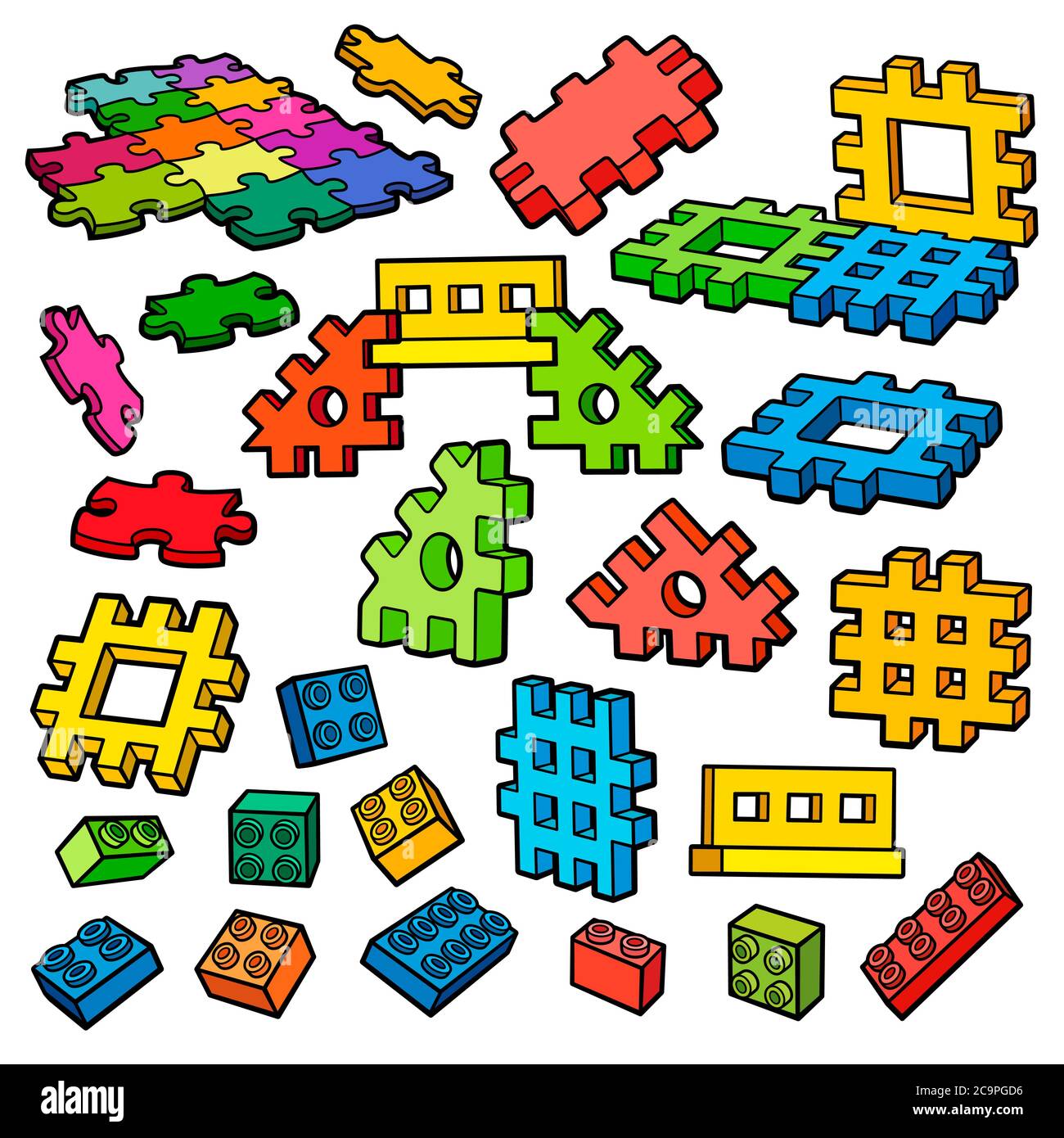 Cartoon doodles board games objects set Stock Vector Image & Art - Alamy