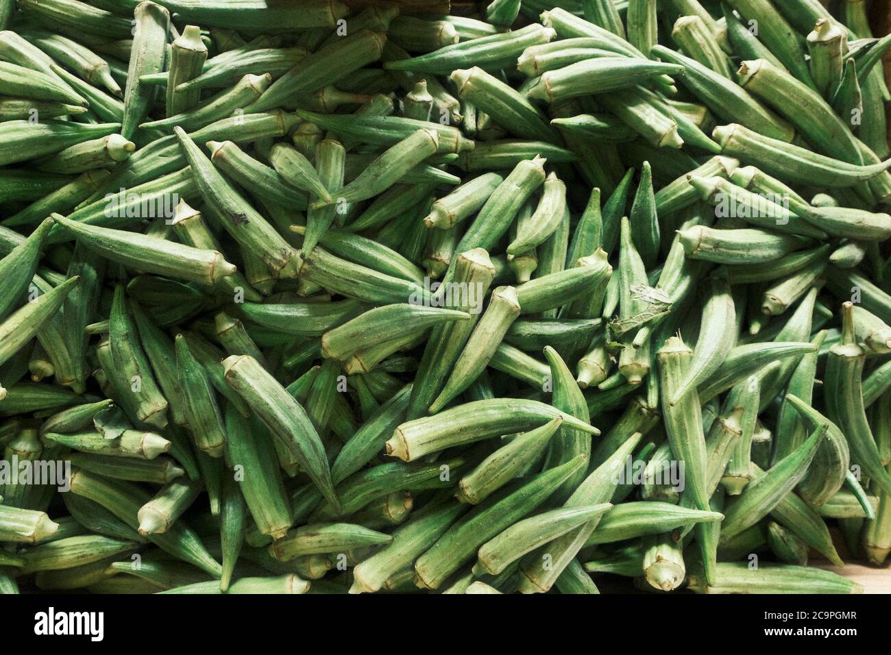 Okra vegetable hi-res stock photography and images - Alamy