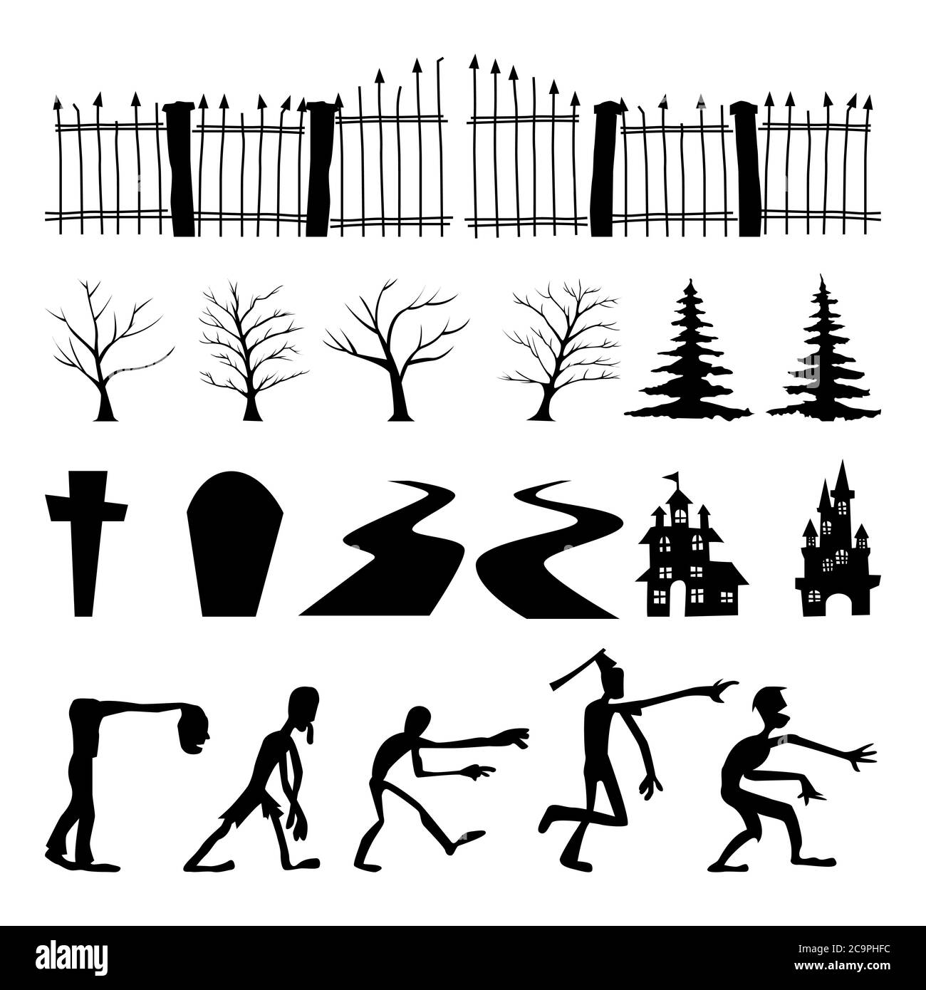 Happy halloween badge vintage Stock Vector Images - Alamy