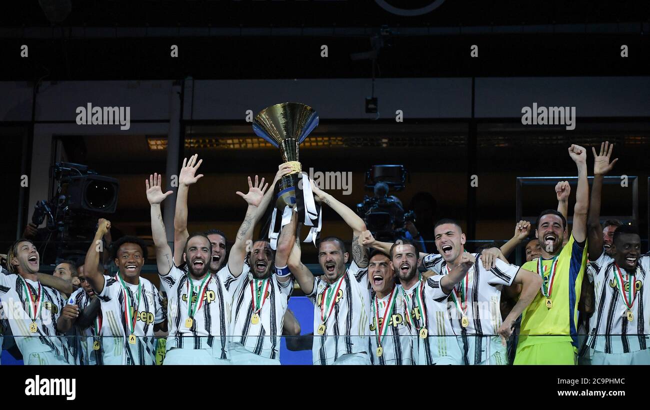 Juventus serie a trophy 2020 hi-res stock photography and images - Alamy