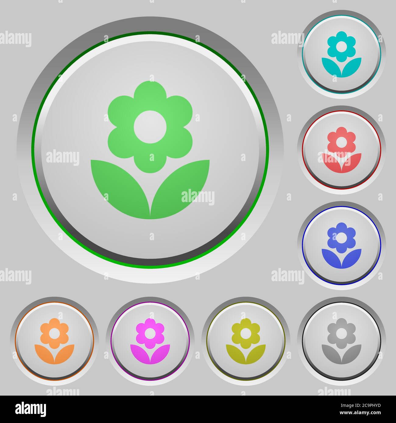 Seasons wildflower Stock Vector Images - Alamy