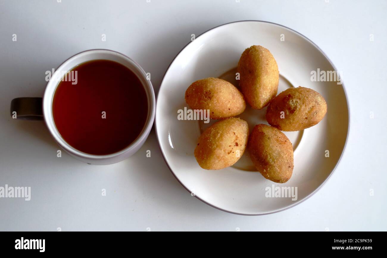 Combro, Indonesian traditional food. Made from cassava is grated and ...