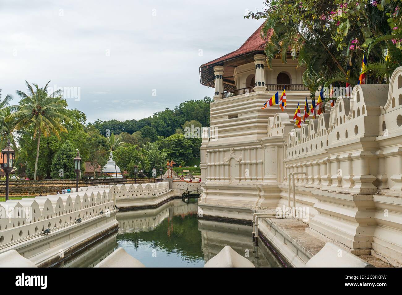 Temple of the tooth in Sri Lanka. Also known as dalada maligawa in ...
