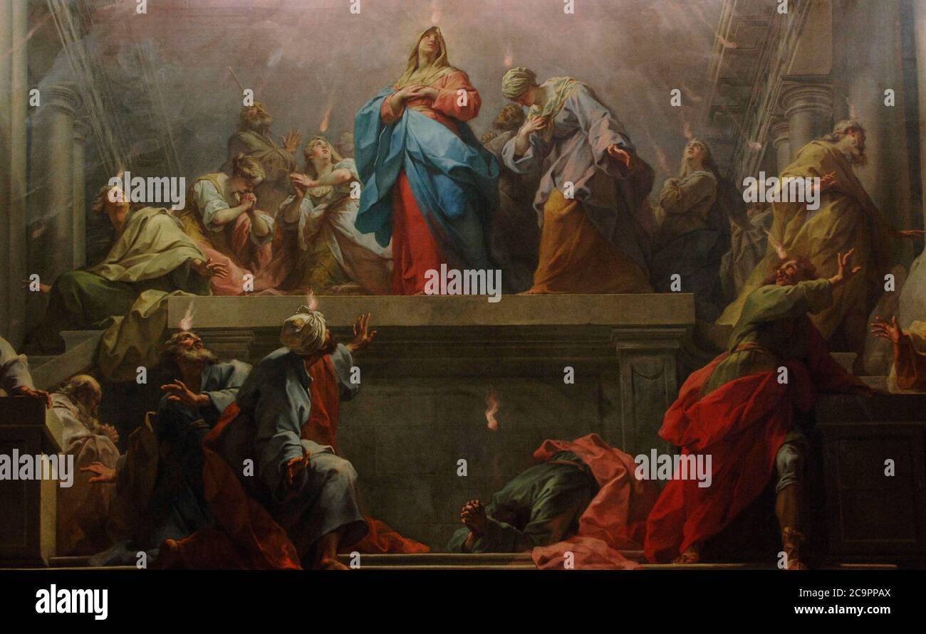 Jean restout pentecost hi-res stock photography and images - Alamy