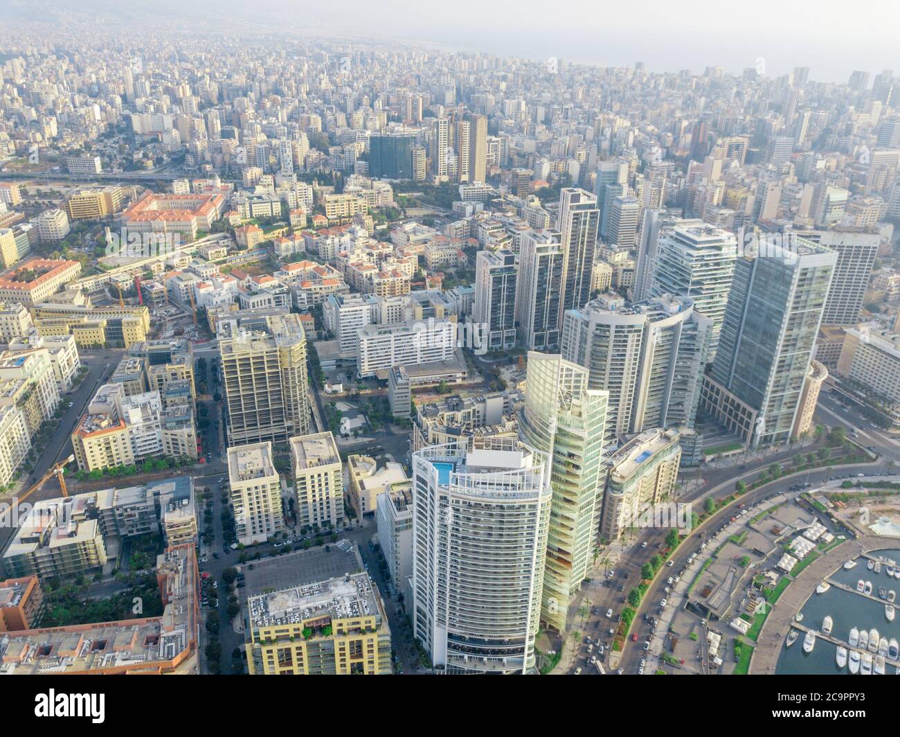 Aerial view of beirut hi-res stock photography and images - Alamy
