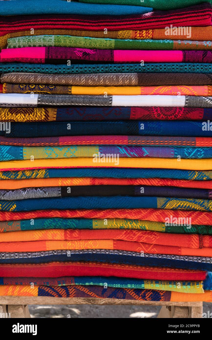 Yucatan mexican fabric colorful hi-res stock photography and images - Alamy
