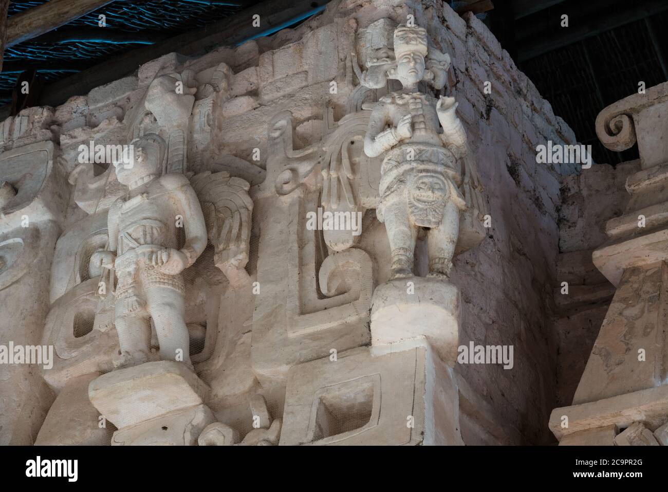 The temple called The Throne or El Trono in the Acropolis housed the ...