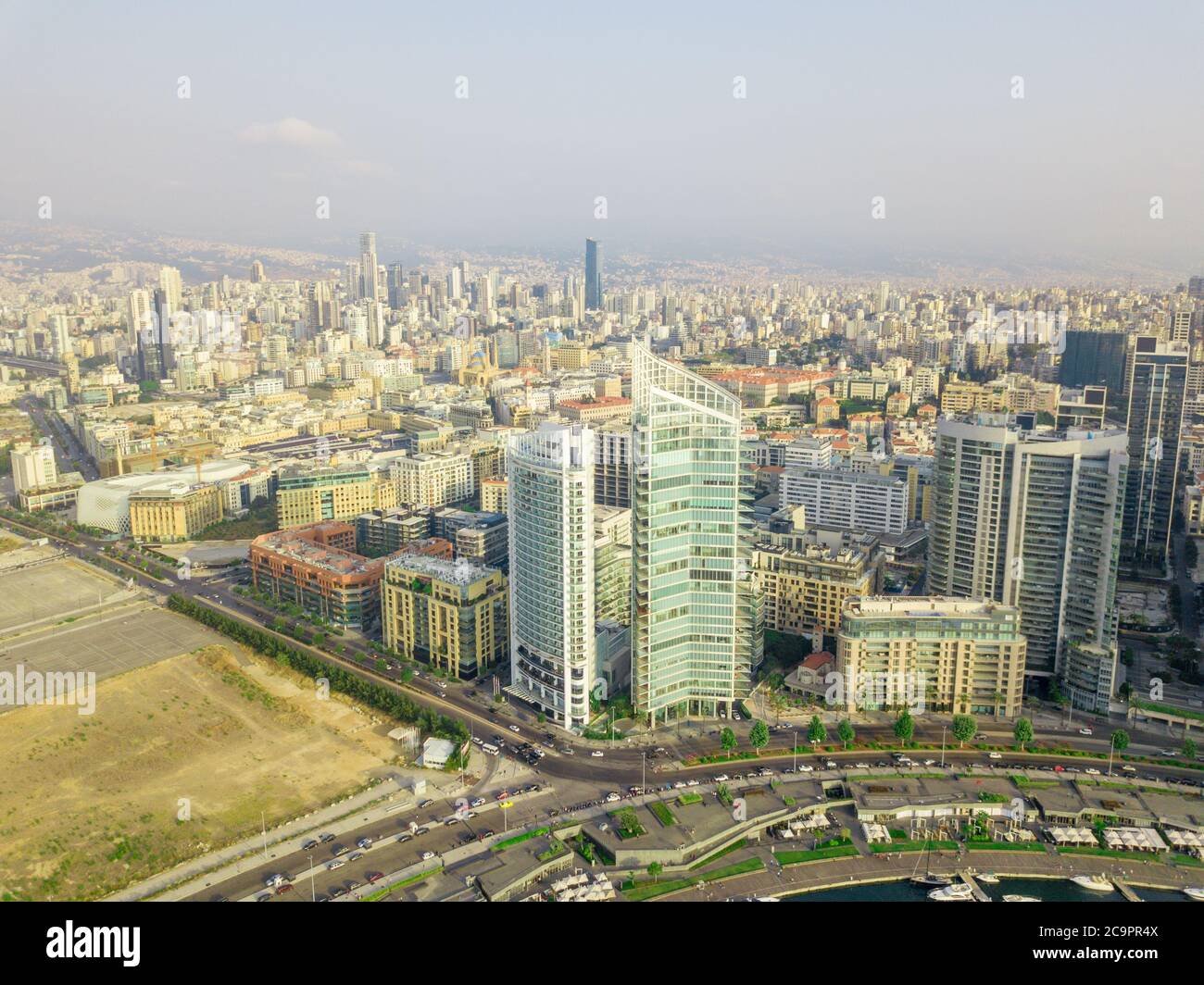 Aerial view of beirut hi-res stock photography and images - Alamy