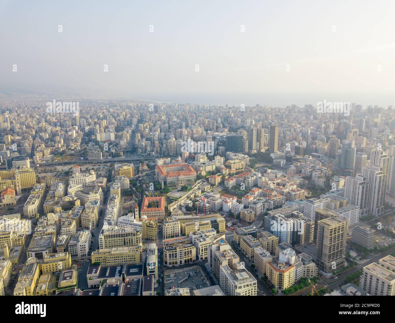 Aerial view of beirut hi-res stock photography and images - Alamy