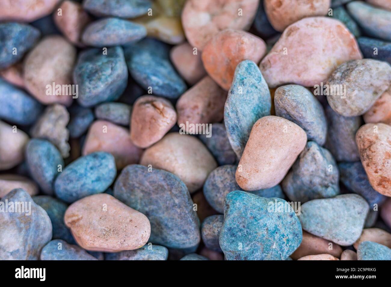 Abstract nature pebbles background. Blue pebbles texture. Stone ...