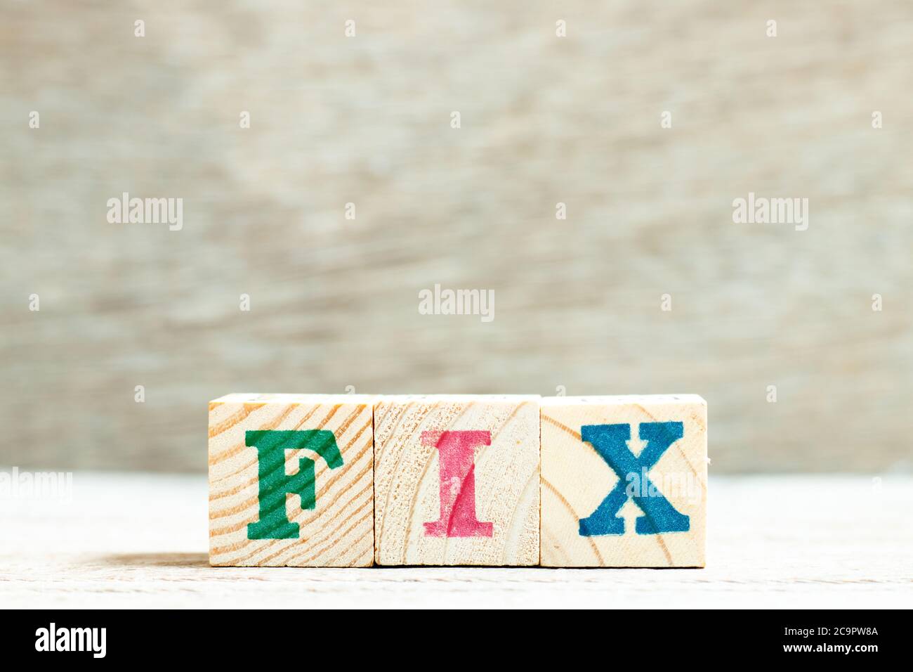 Fix alphabet hi-res stock photography and images - Alamy