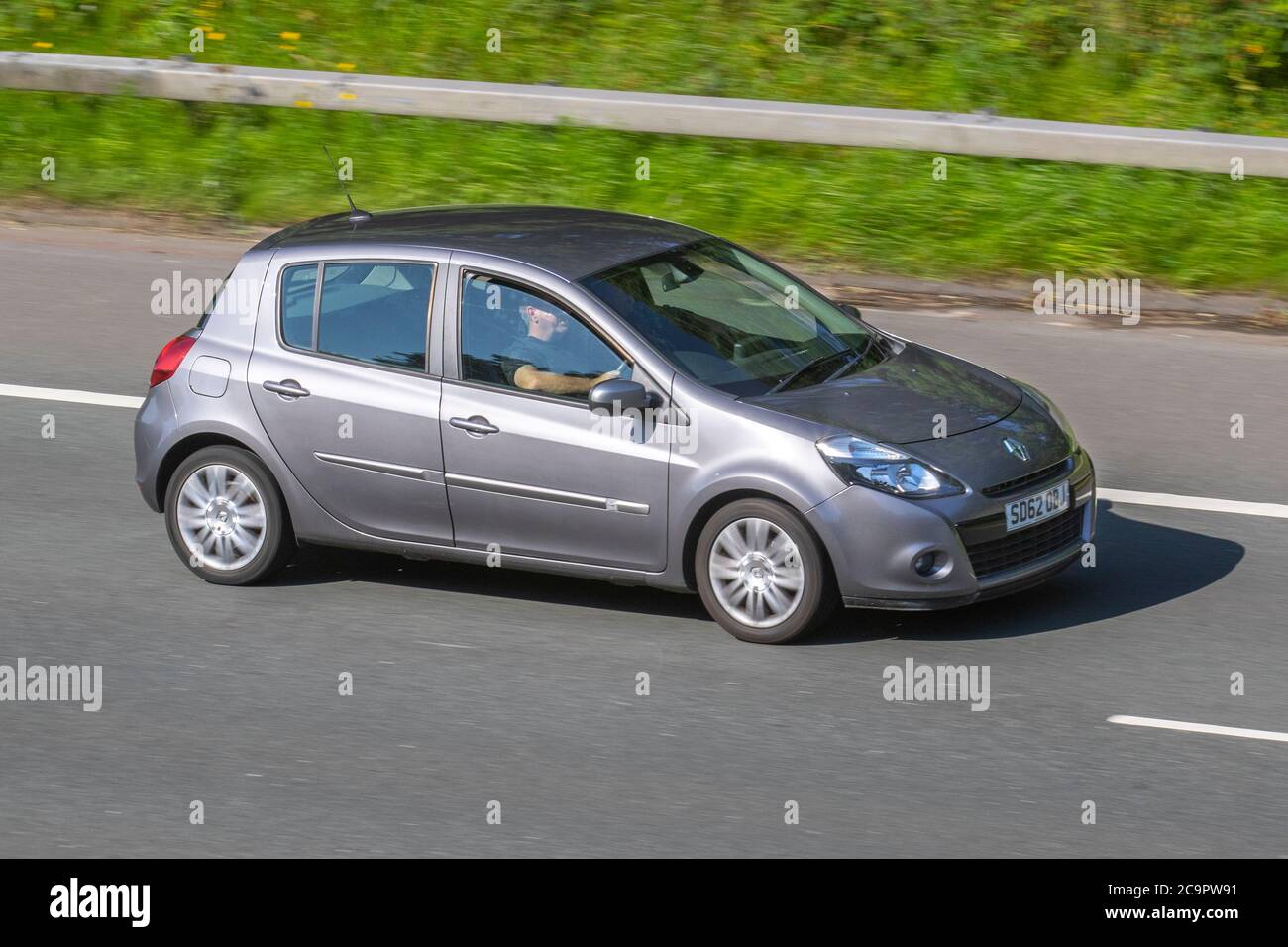 Renault clio grey cars hi-res stock photography and images - Alamy
