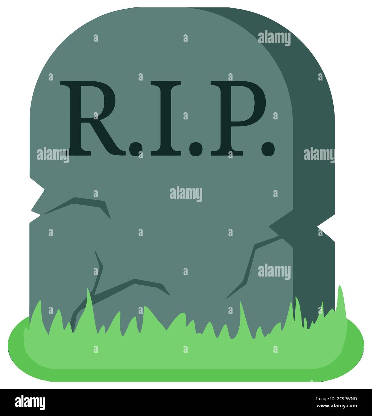 Graveyard tomb burial gravestone Cut Out Stock Images & Pictures - Alamy