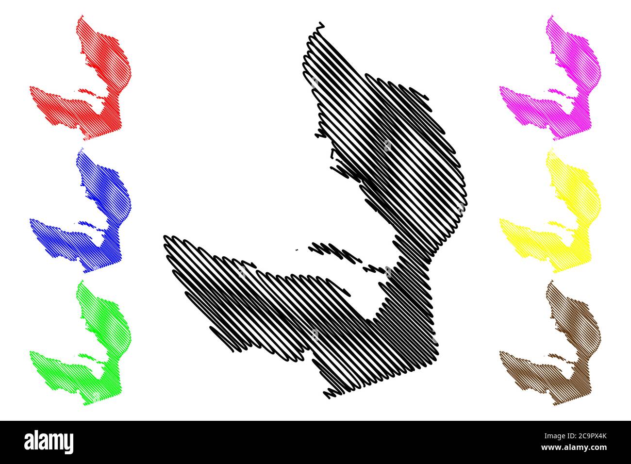 Tivat Municipality (Montenegro, Municipalities of Montenegro) map ...