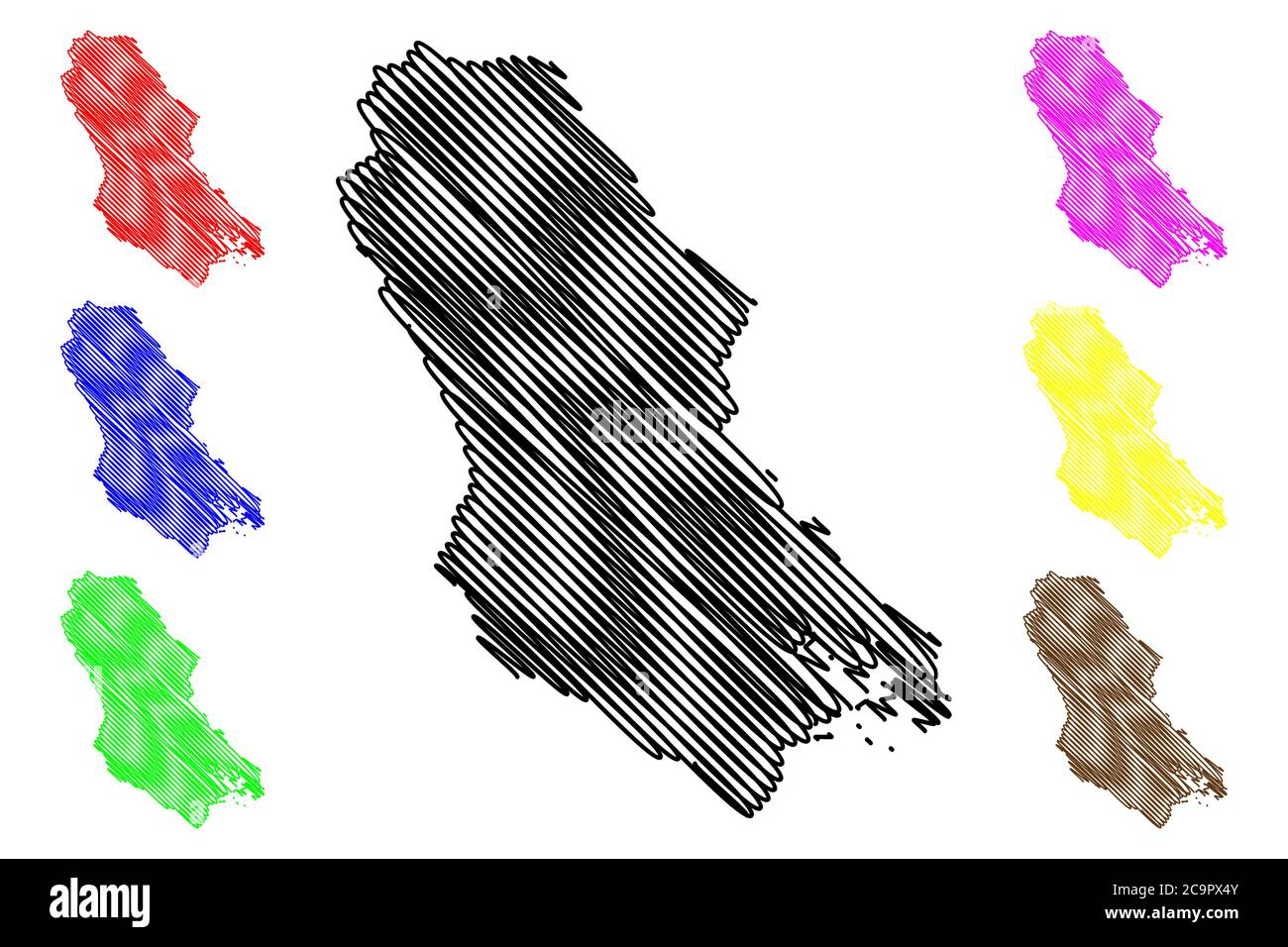 Cetinje Municipality (Montenegro, Municipalities of Montenegro) map ...