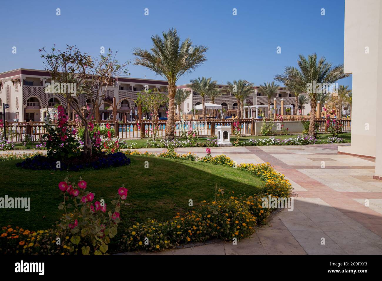 an arabic architecture in an egyptian hotel Stock Photo - Alamy