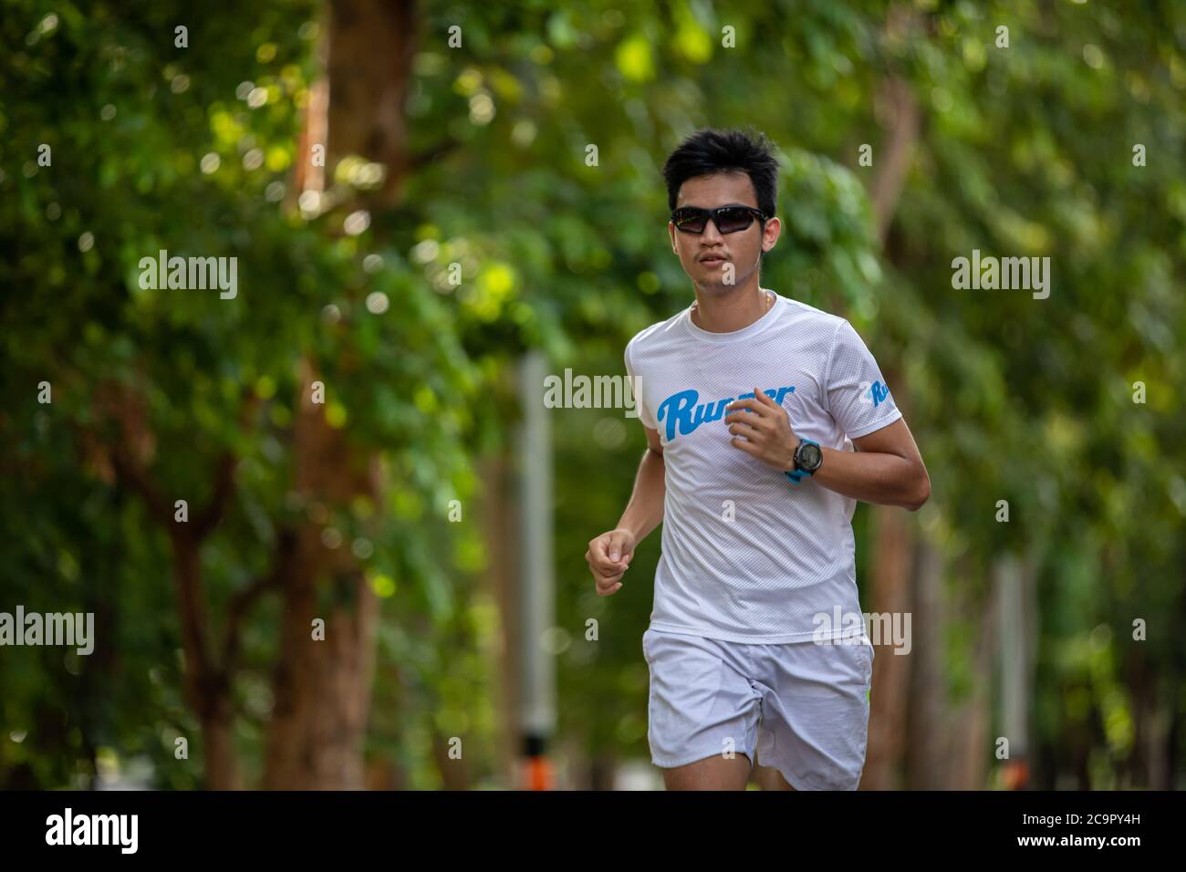 Asian couple sport athlete runner hi-res stock photography and images ...