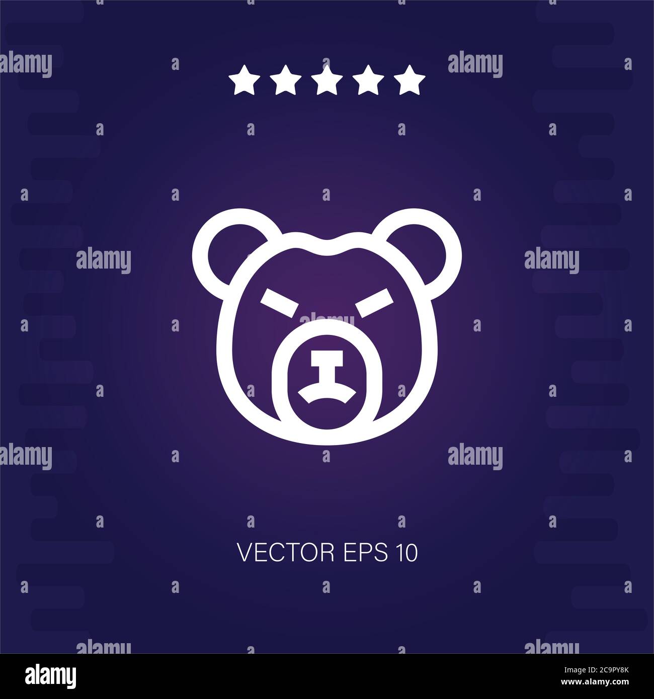 Red bear down arrow Stock Vector Images - Alamy