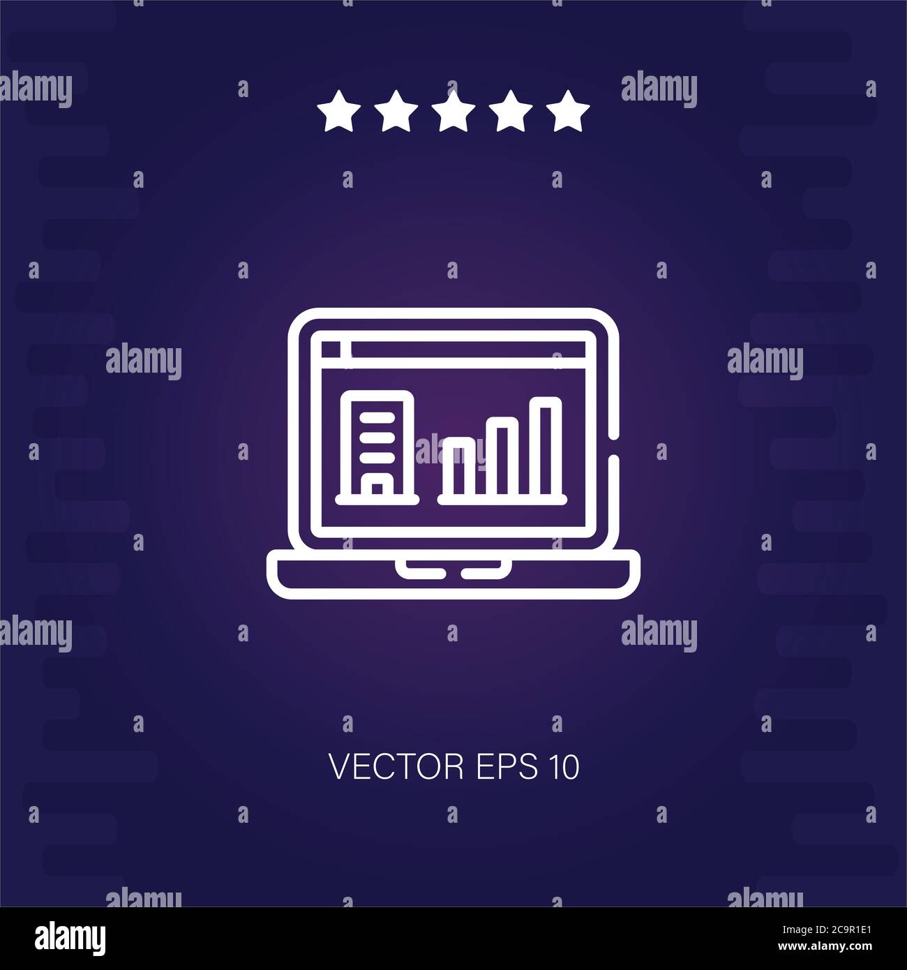 analytics vector icon Stock Vector Image & Art - Alamy