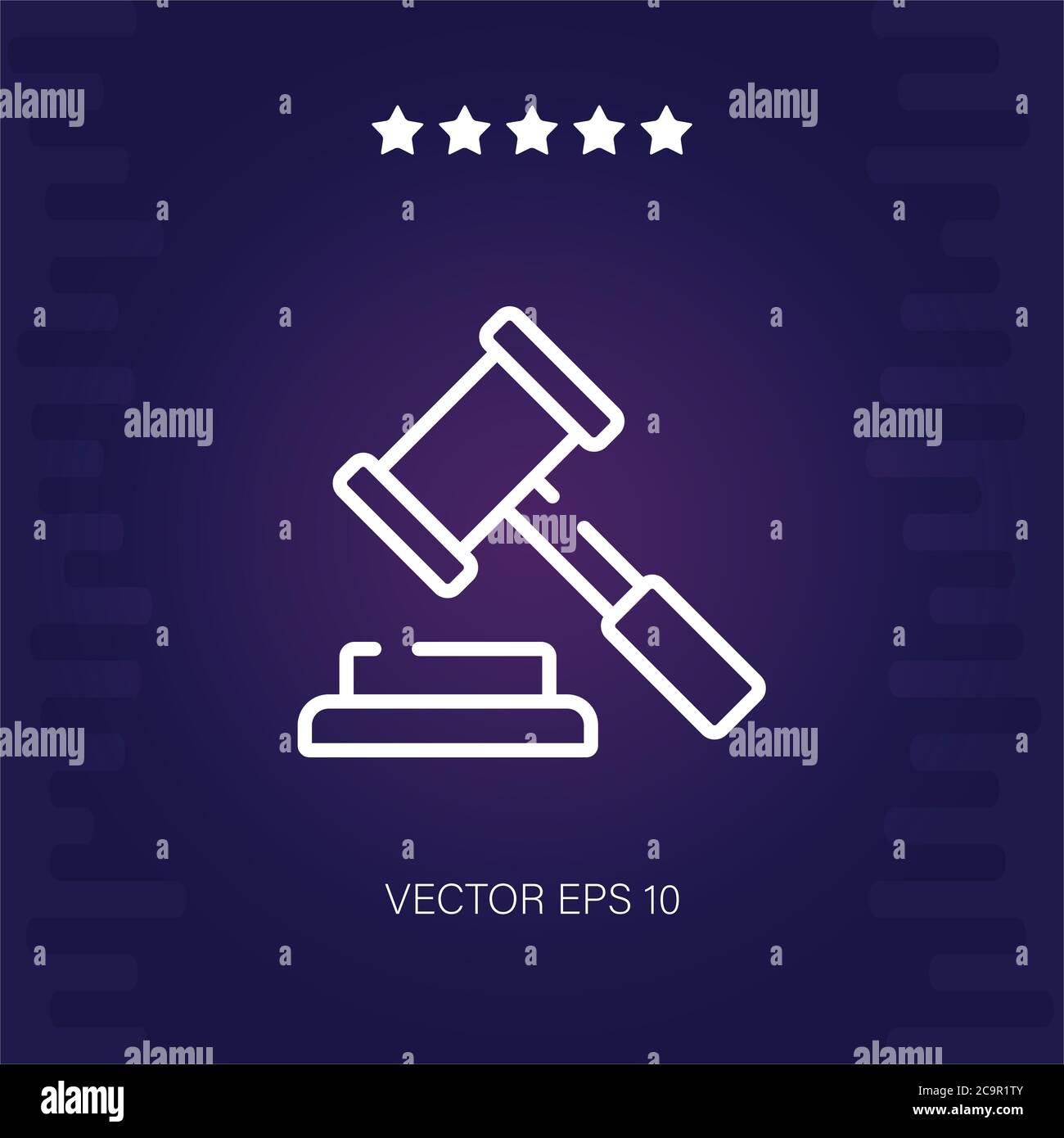 auction vector icon Stock Vector Image & Art - Alamy