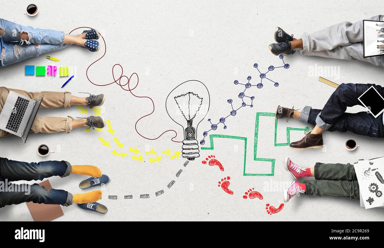 Teamwork of the staff, creative and friendly atmosphere, meeting and ...