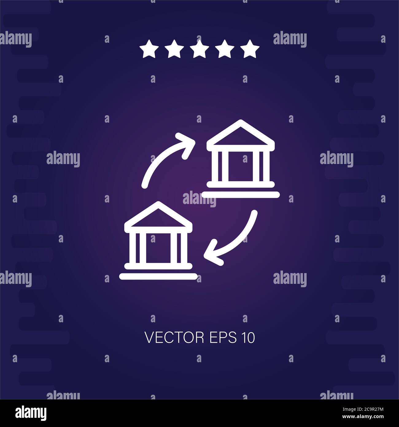 bank transfer vector icon Stock Vector Image & Art - Alamy