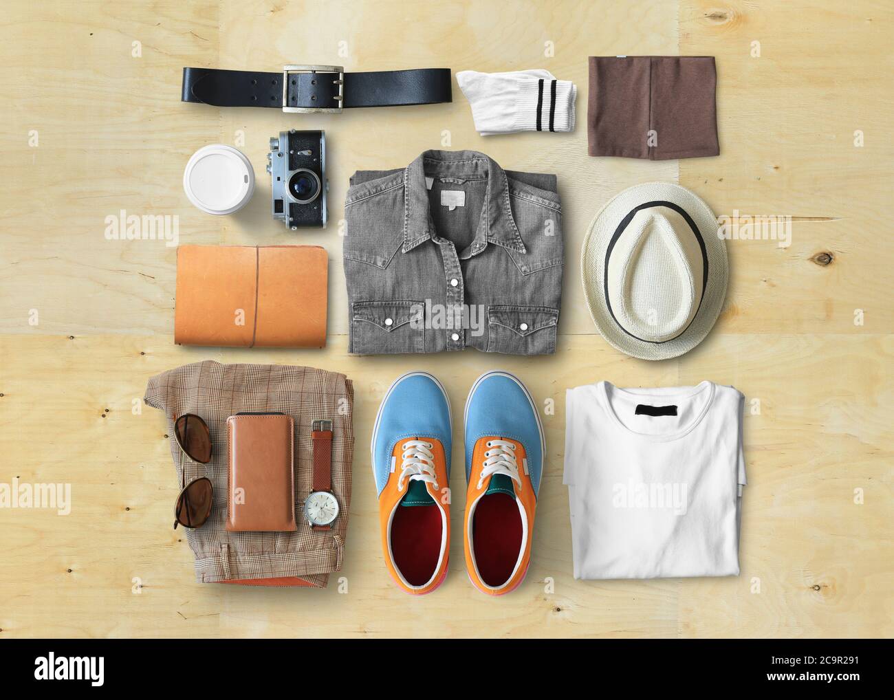 Concept on the topic of fashion and clothes Stock Photo - Alamy