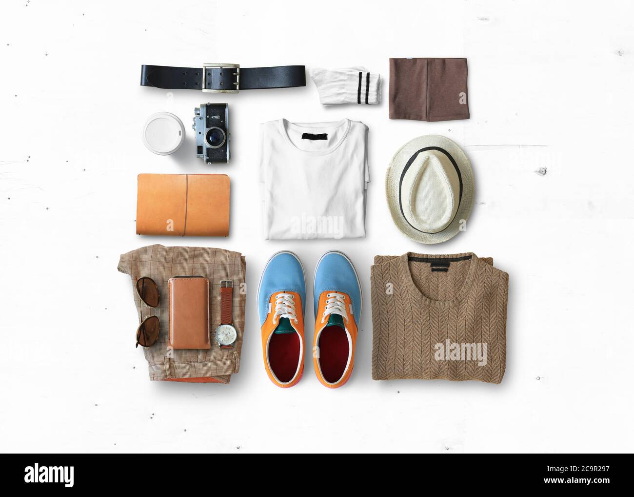 Concept on the topic of fashion and clothes Stock Photo - Alamy