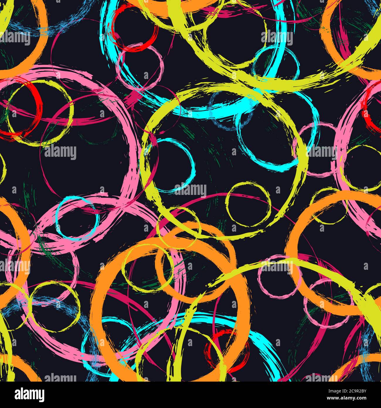 Overlapping circle paint hi-res stock photography and images - Alamy